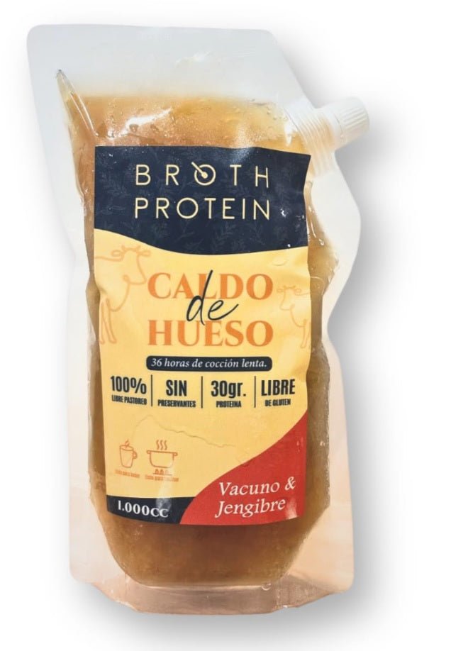 Caldo de vacuno Doypack 1 lt BrothProtein – Aldea Nativa