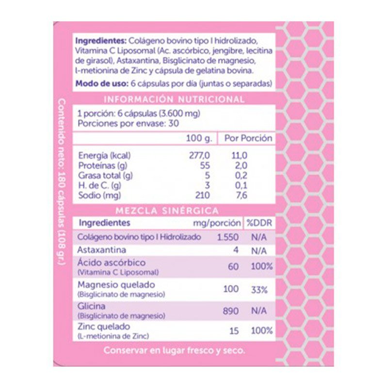 Suplemento Dermaplus Wellplus 180 Capsulas – Aldea Nativa