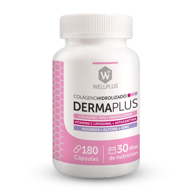 Suplemento Dermaplus Wellplus 180 Capsulas – Aldea Nativa
