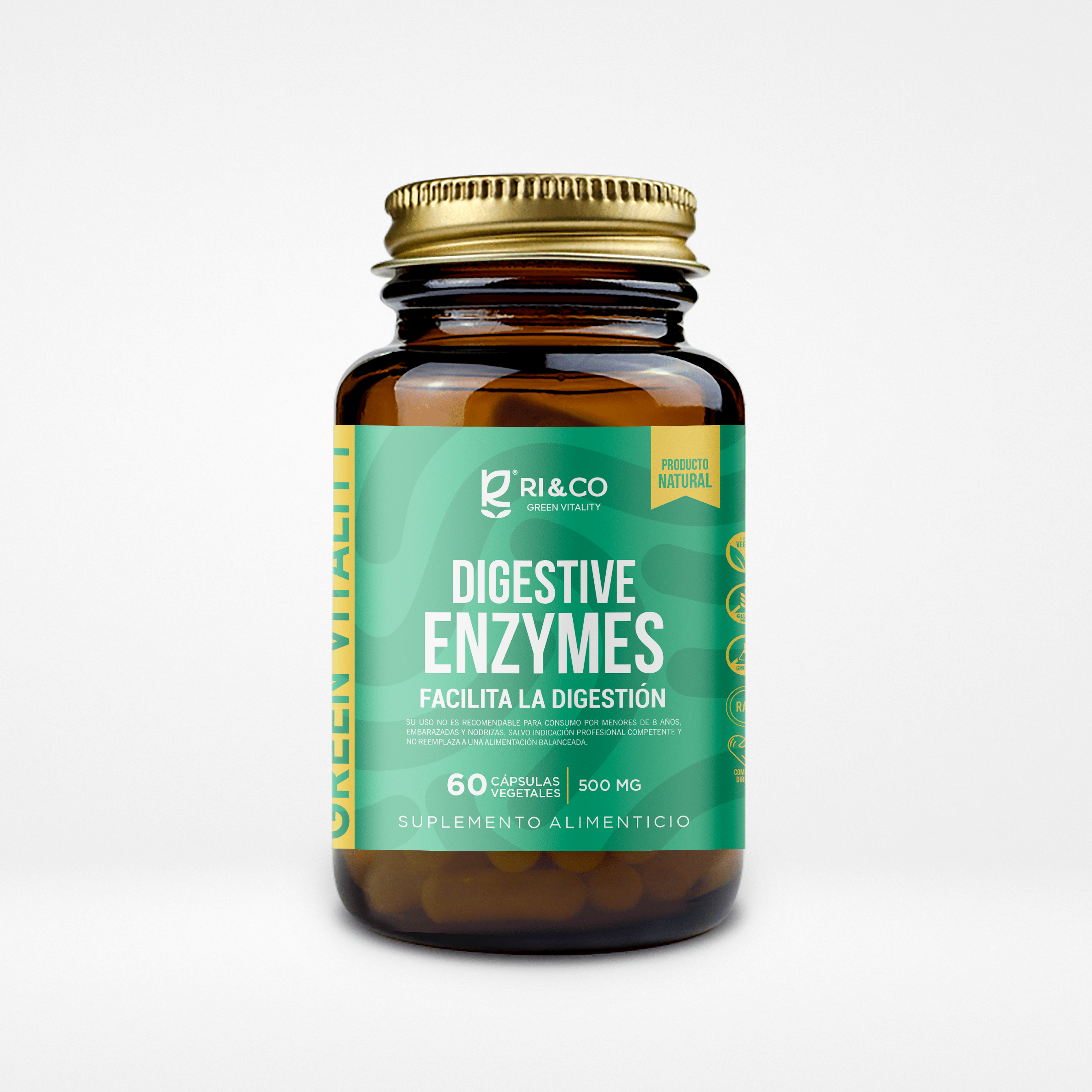 Digestive enzymes 60 Cap RI&CO – Aldea Nativa