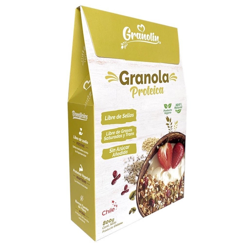 Granola Proteica 800 Gr Granolin – Aldea Nativa