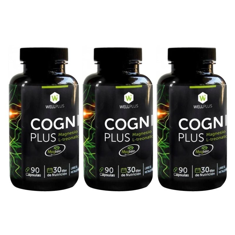 Pack 3 Cogni 90 cap Wellplus – Aldea Nativa