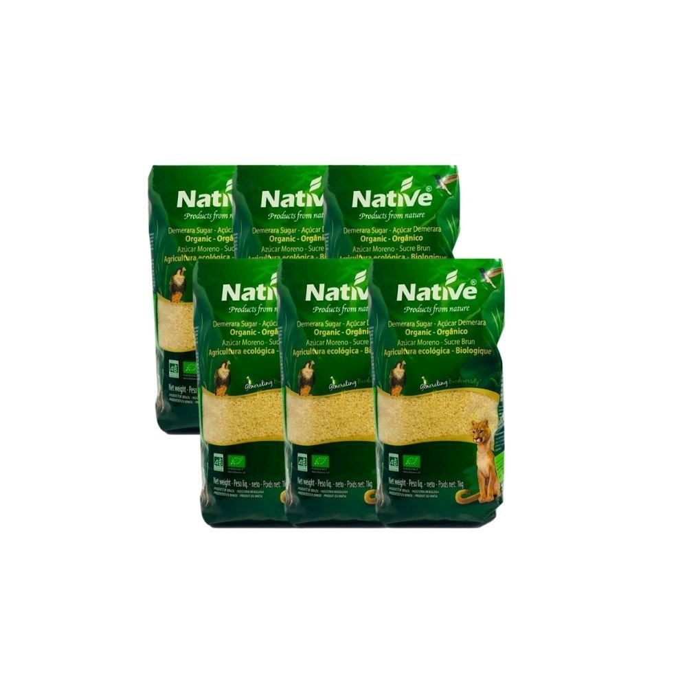 Pack 6 Azúcar Caña Native 1 Kg – Aldea Nativa