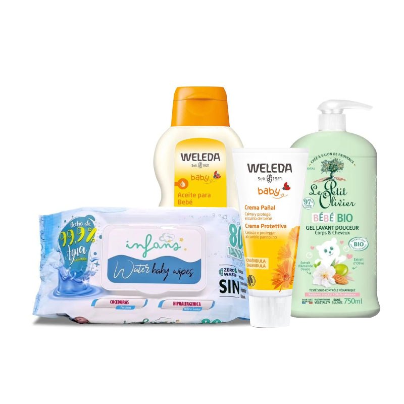 Pack Baño Bebé – Aldea Nativa