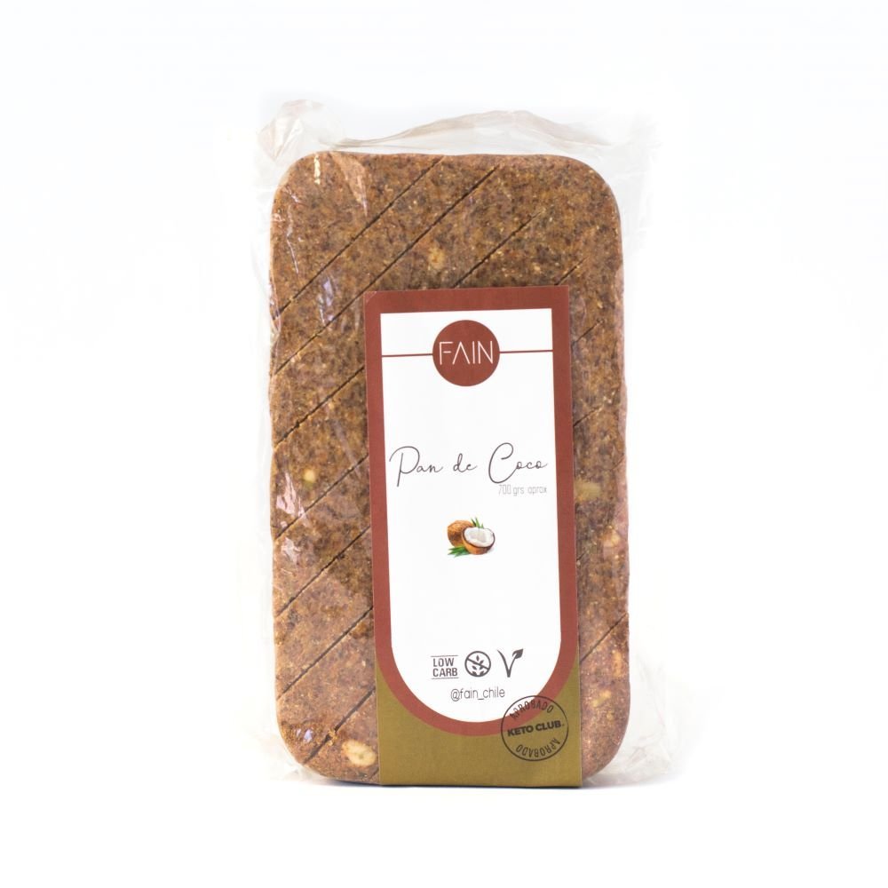 Pan de Coco Fain 700 gr - Delicioso y esponjoso pan de coco – Aldea Nativa