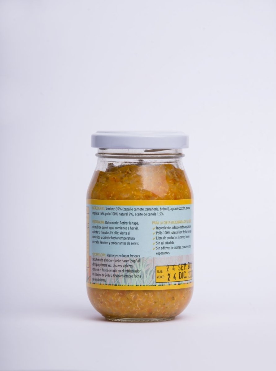 Picado Pollo 100% Natural Con Quinoa Y Zapallo 200 Gr Ecolados – Aldea ...