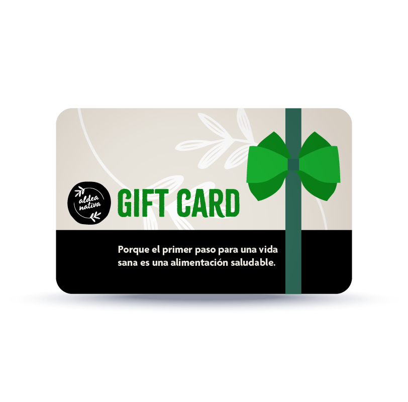 Tarjeta de Regalo Gift Card 20.000 - 100.000 | Aldea Nativa